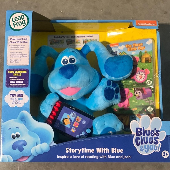 Toys | Leap Frog Blues Clues You Storytime With Blue | Poshmark